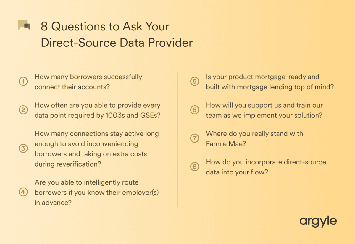 How to Evaluate a Direct-Source Verifications Provider