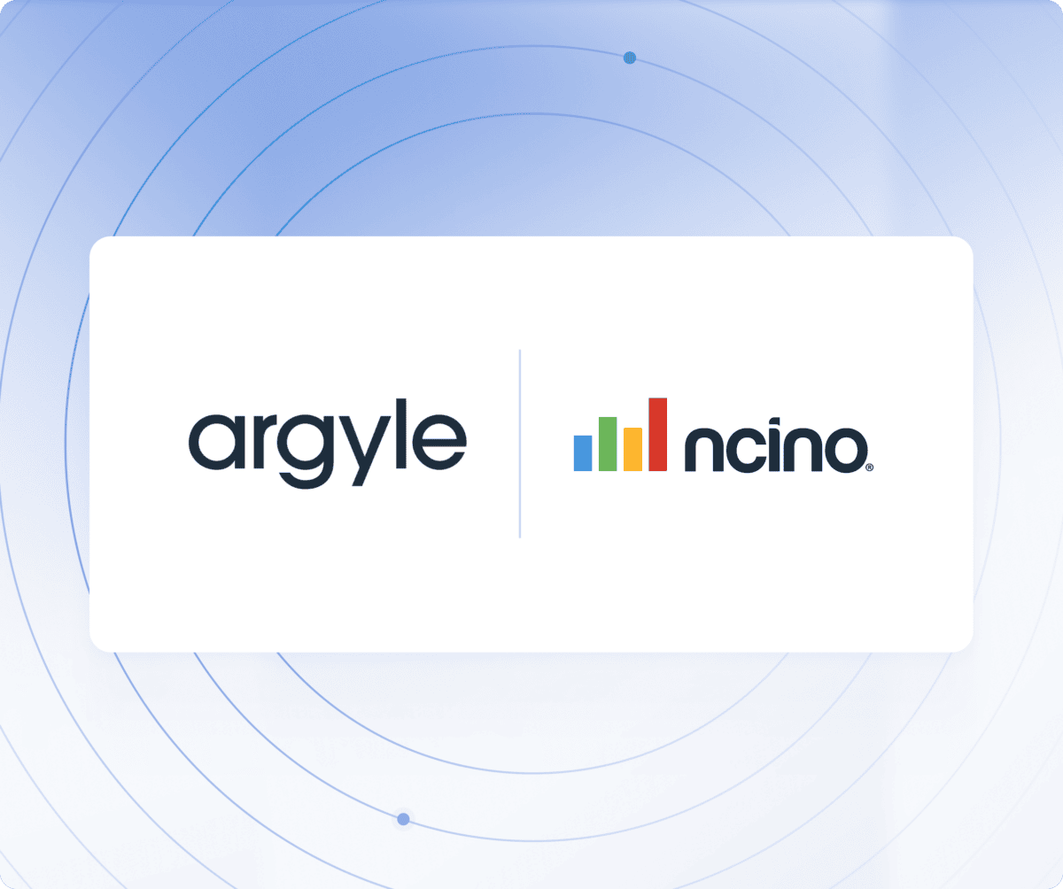 Argyle–nCino integration garners industry accolades for reshaping VOIE workflows - Argyle